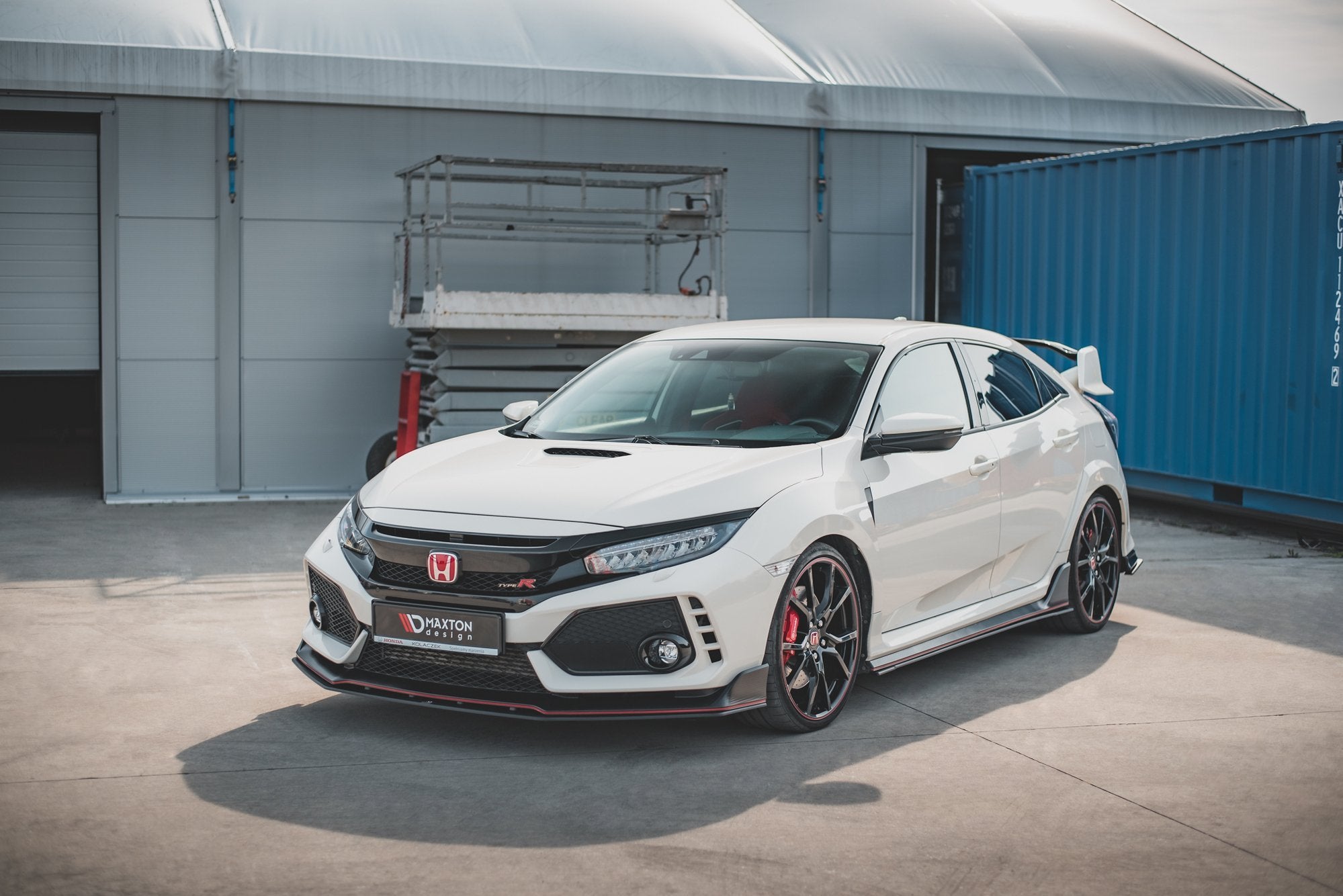 Robuste Racing Front Ansatz V.2 für passend für Honda Civic X Type-R ...
